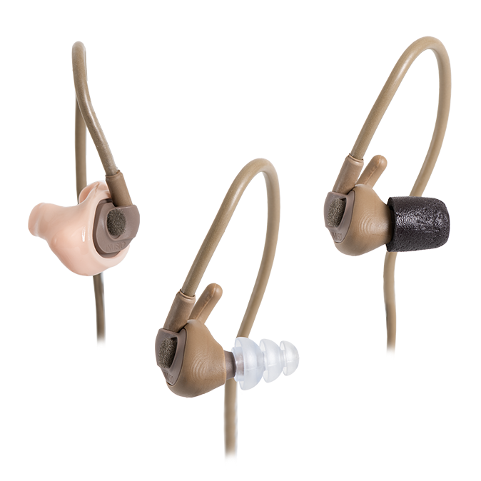 INVISIO X7 | In-ear headset | Tactical communications headset