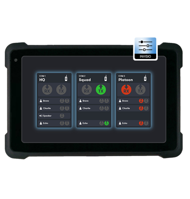 Push-to-Talk (PTT) V-Series Gen II for professionals | INVISIO